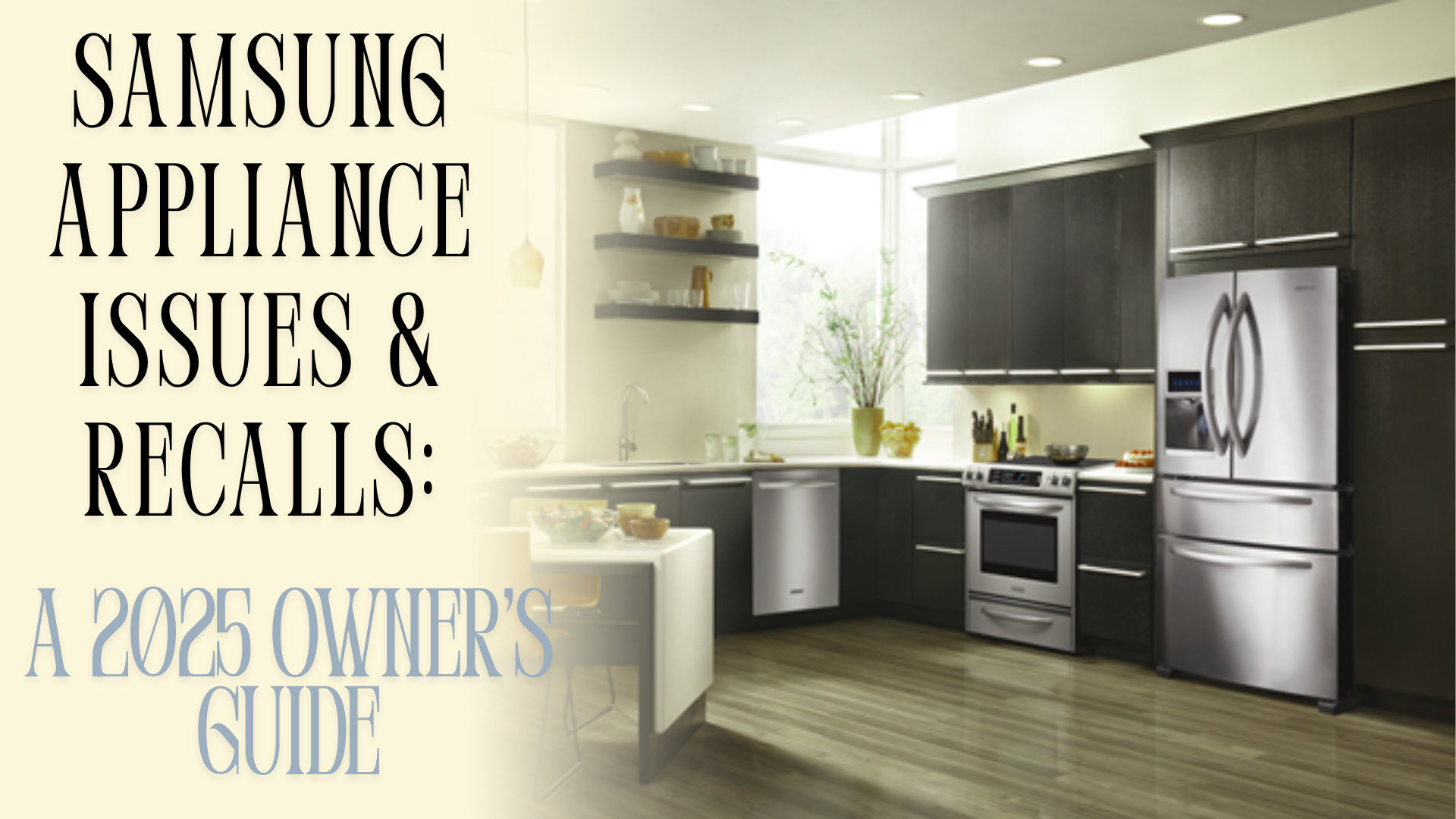 How to Check for Samsung Appliances Recalls | Appliance Rescue